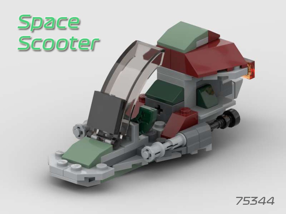 LEGO MOC 75344 Space Scooter by dLegooo | Rebrickable - Build with LEGO