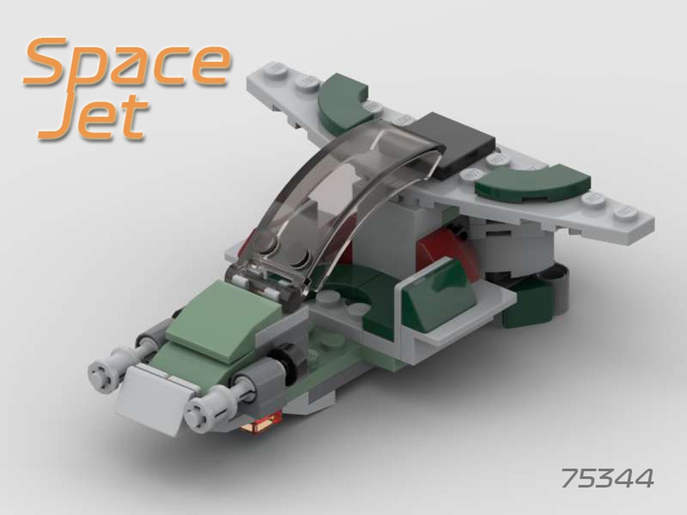 LEGO MOC 75344 Space Jet by dLegooo | Rebrickable - Build with LEGO