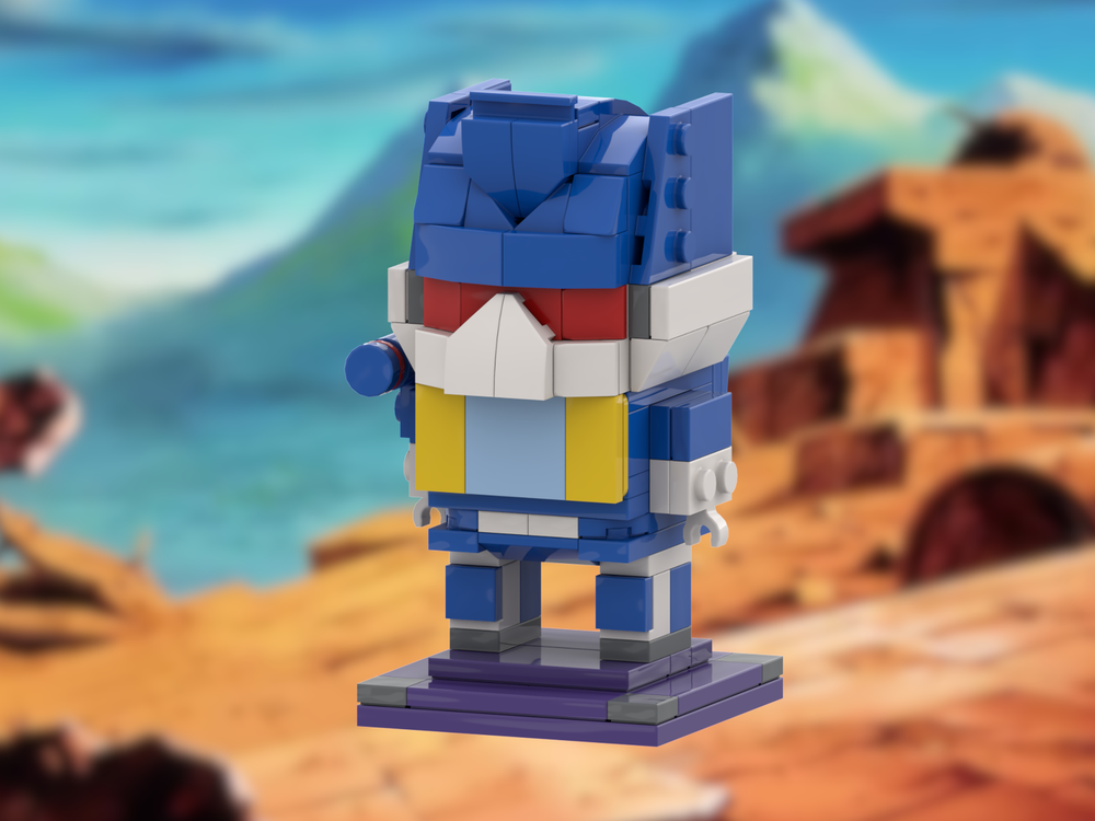 LEGO MOC Soundwave Brickhead by Bucktopus | Rebrickable - Build with LEGO