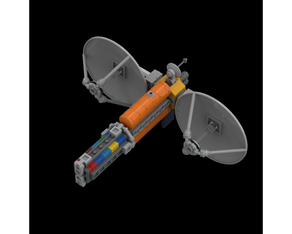 Lego Moc Automated Solar Thermal Cargo Rocket By Bigskwigg