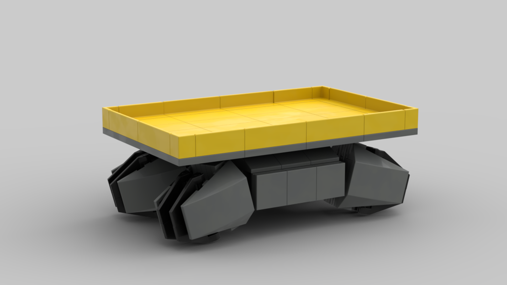 LEGO MOC Small Compact Cargo Transport by Futurism_Lego | Rebrickable ...