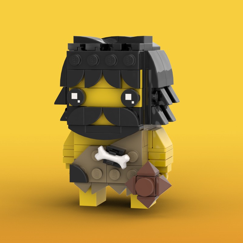LEGO MOC Caveman by SkyCaptain | Rebrickable - Build with LEGO