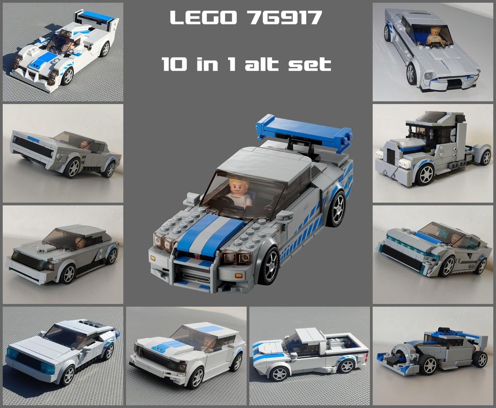 LEGO MOC-169609 76917 10 in 1 alternative set by Kirvet | Rebrickable ...