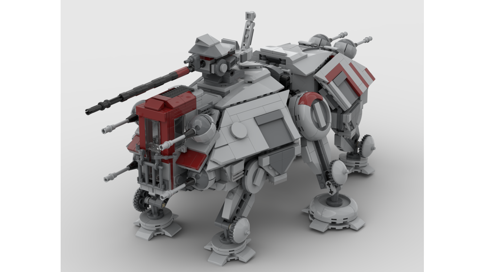 Lego Moc At Te Walker Mods And Improvements By Neuclyd Rebrickable