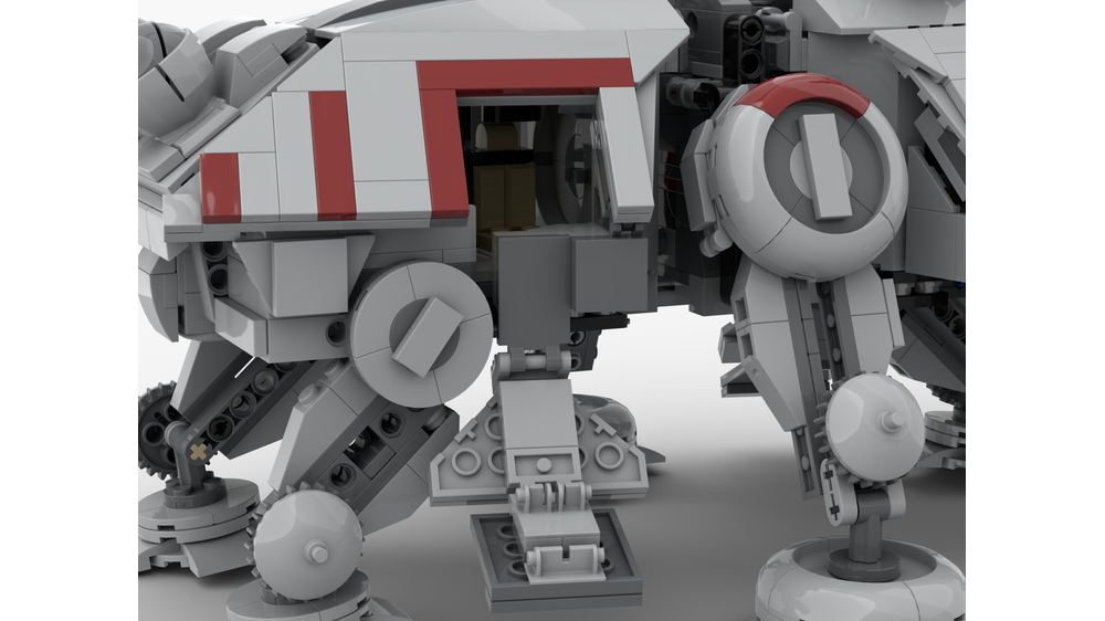 Lego Moc At Te Walker Mods And Improvements By Neuclyd Rebrickable
