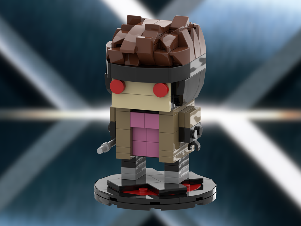 LEGO MOC Gambit Brickhead - X-Men by Bucktopus | Rebrickable - Build ...