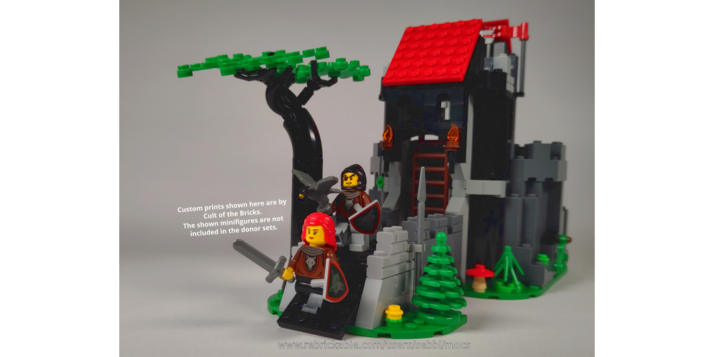 Lego Moc 4056740601 Forest Tower Wolfpack Tower By Sebbl