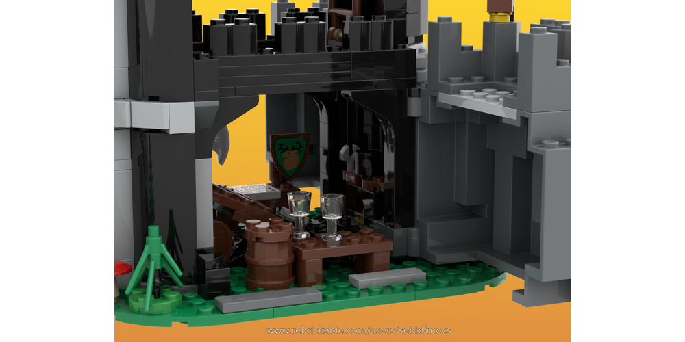 Lego Moc 4056740601 Forest Tower Wolfpack Tower By Sebbl