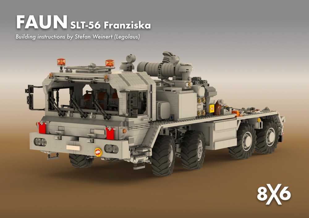 LEGO MOC Faun SLT Franziska Heavy-duty tractor by legolaus ...
