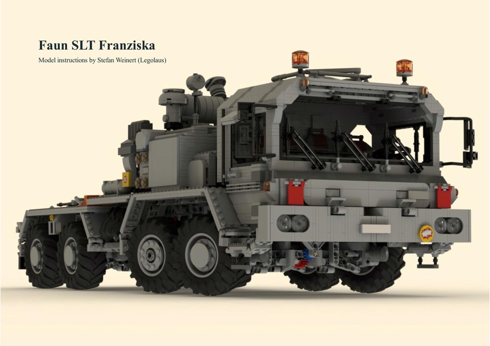 LEGO MOC Faun SLT Franziska Heavy-duty tractor by legolaus ...