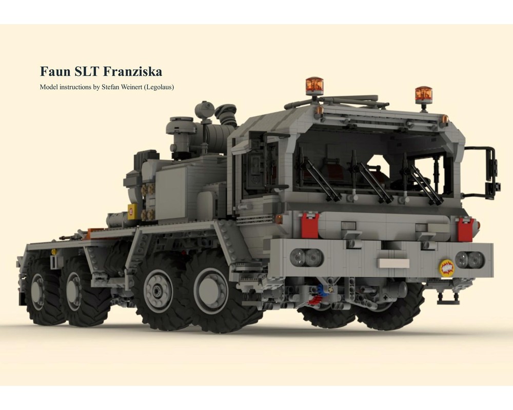 LEGO MOC Faun SLT Franziska Heavy-duty tractor by legolaus ...