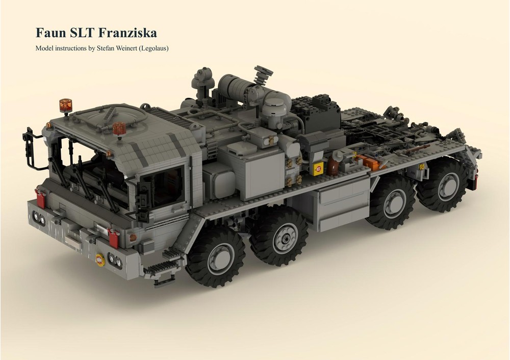LEGO MOC Faun SLT Franziska Heavy-duty tractor by legolaus ...