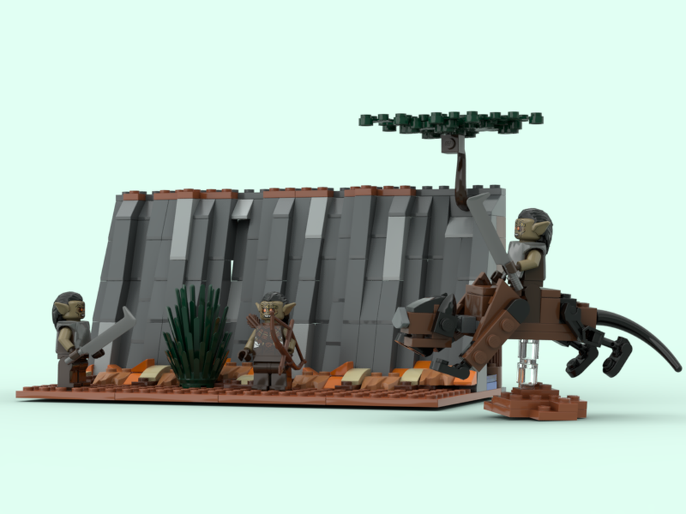 LEGO MOC ORC MOUNTAINS by LegoDesignStijn | Rebrickable - Build with LEGO