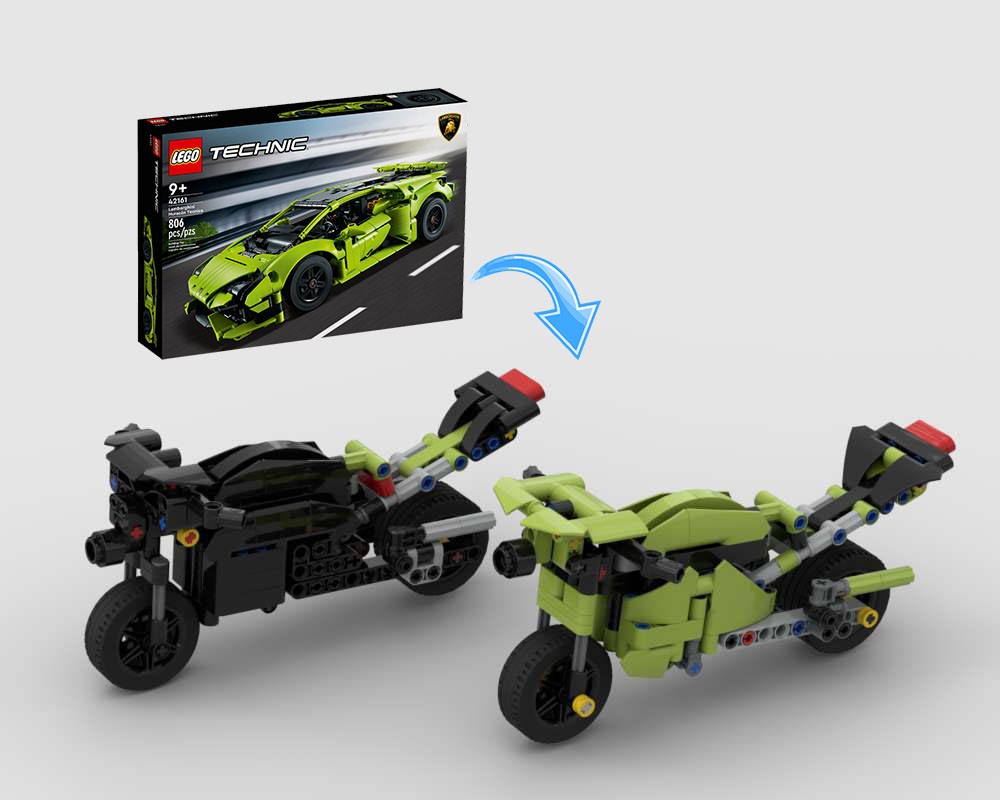 LEGO MOC Motorbikes 42161 Alternative by ErikGS | Rebrickable - Build ...