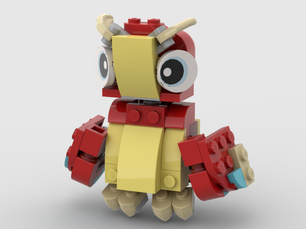 LEGO MOC 31145 owl by ddmdx1316 | Rebrickable - Build with LEGO
