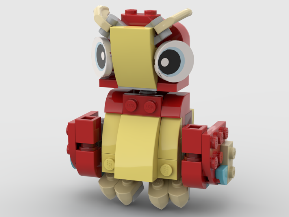LEGO MOC-169631 31145 owl by ddmdx1316 | Rebrickable - Build with LEGO
