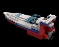 LEGO Set 5521-1 Sea Jet (1993 Model Team) | Rebrickable - Build with LEGO