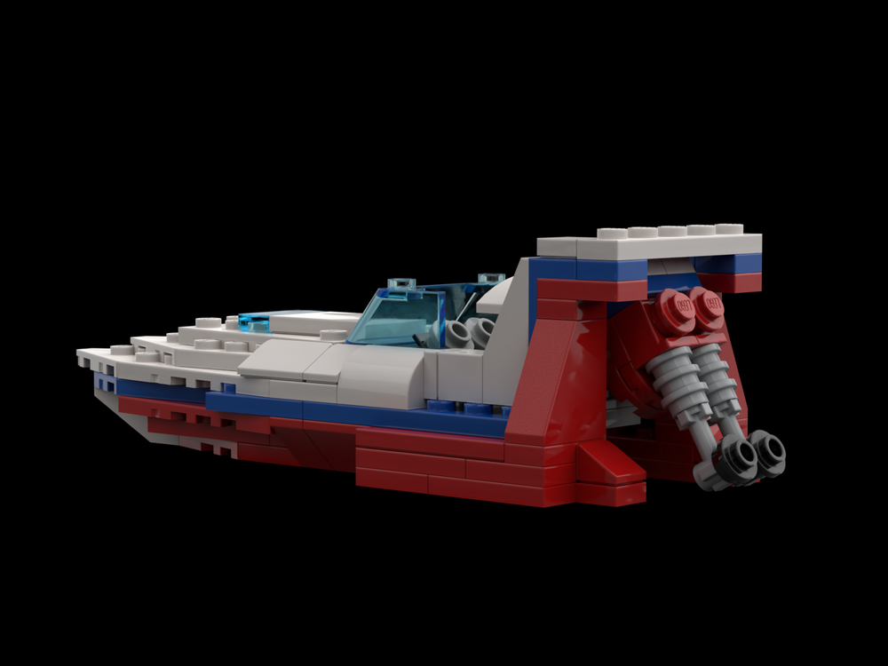 LEGO MOC Midi Scale - Sea Jet 5521 by Bricksota | Rebrickable - Build ...