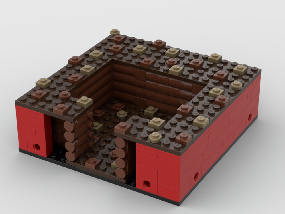 LEGO MOC WW1 Machine Gun Post by BassBrickStudios | Rebrickable - Build ...