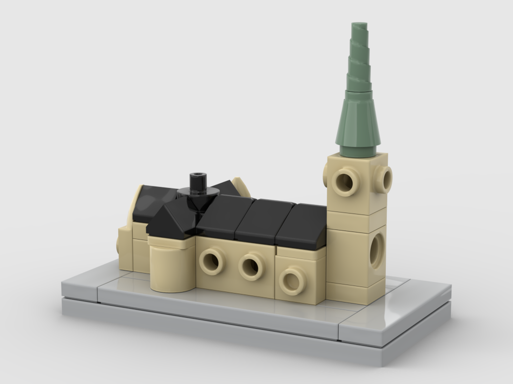 Lego Moc Paderborn Cathedral 12000 By Rauy Rebrickable Build