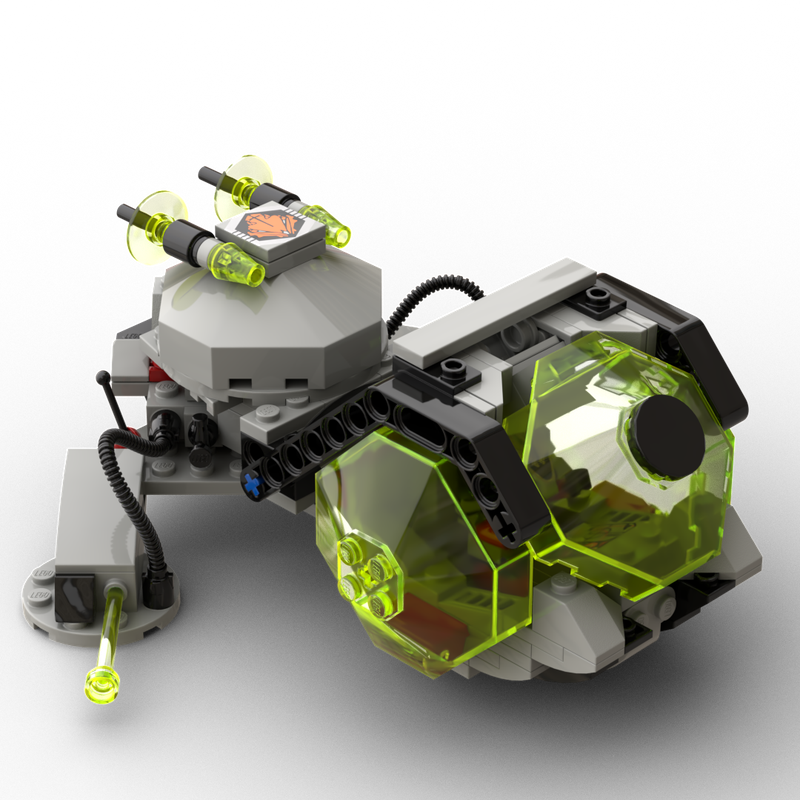 LEGO MOC MOC-0003 alien seeker by KILDET | Rebrickable - Build with LEGO