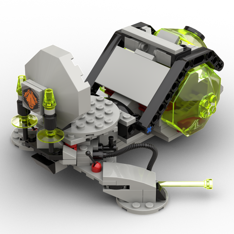 LEGO MOC MOC-0003 alien seeker by KILDET | Rebrickable - Build with LEGO
