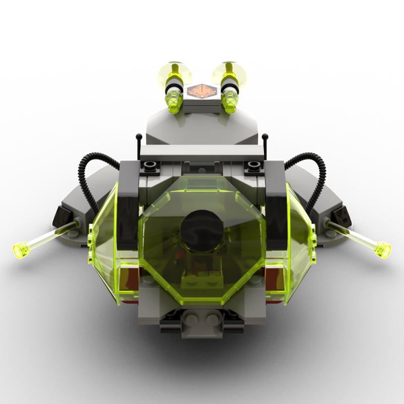 LEGO MOC MOC-0003 alien seeker by KILDET | Rebrickable - Build with LEGO