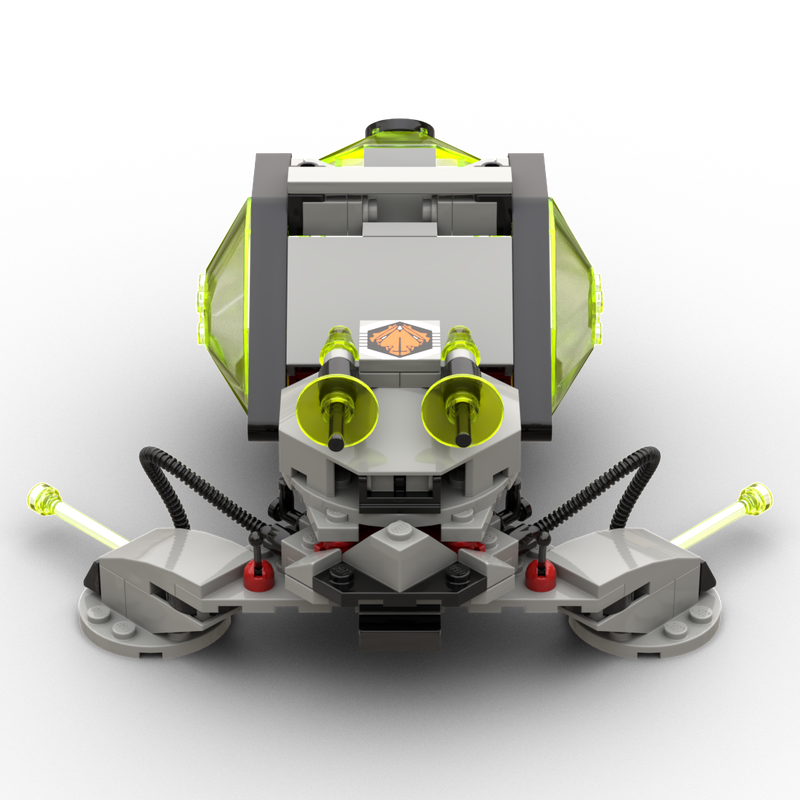 LEGO MOC MOC-0003 alien seeker by KILDET | Rebrickable - Build with LEGO