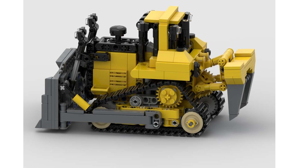Lego Moc Dozer Cat D9 By Pedziwiatrfz Rebrickable Build With Lego