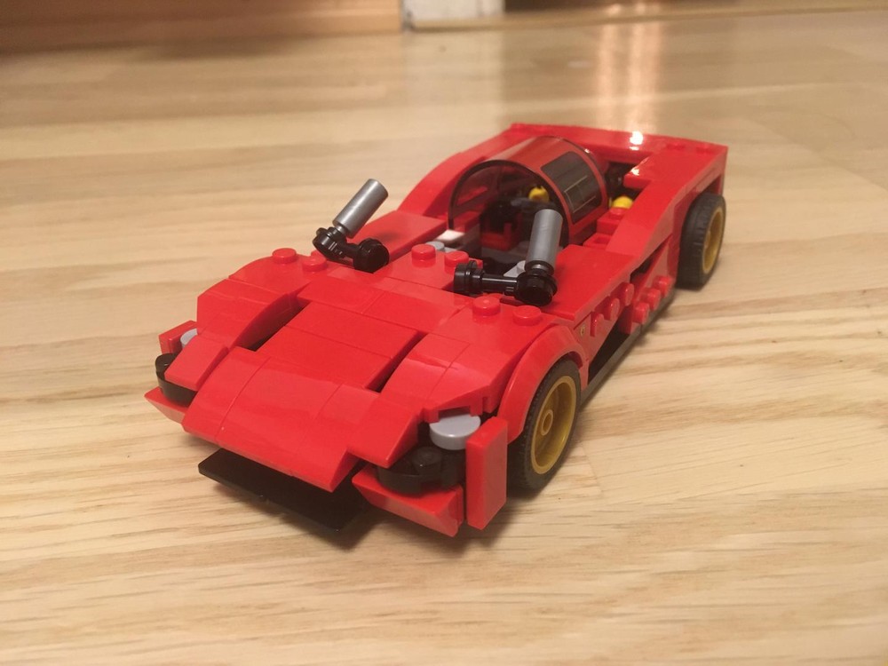 LEGO MOC 76906 Ferrari Daytona SP3 by PriXard | Rebrickable - Build ...