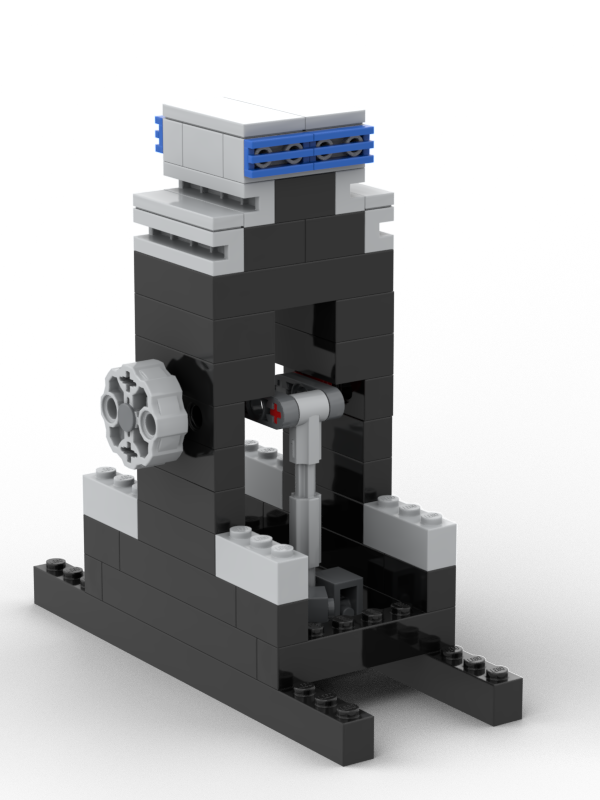 LEGO MOC Piston Stamp by Kid Stripes | Rebrickable - Build with LEGO