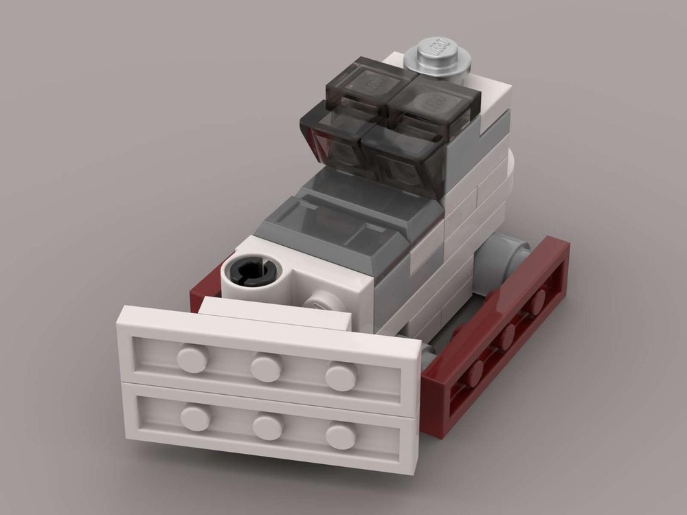 LEGO MOC Small Bulldozer 30654 by flobert2 | Rebrickable - Build with LEGO