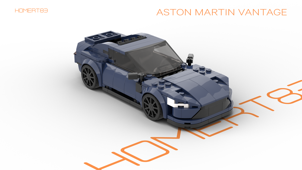 LEGO MOC Aston Martin Vantage by homert83 | Rebrickable - Build with LEGO