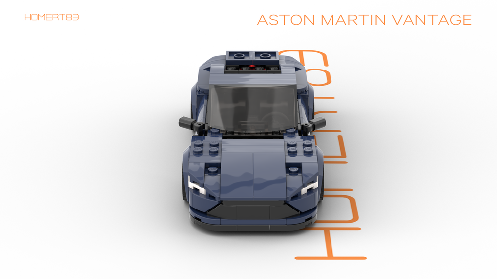 LEGO MOC Aston Martin Vantage by homert83 | Rebrickable - Build with LEGO