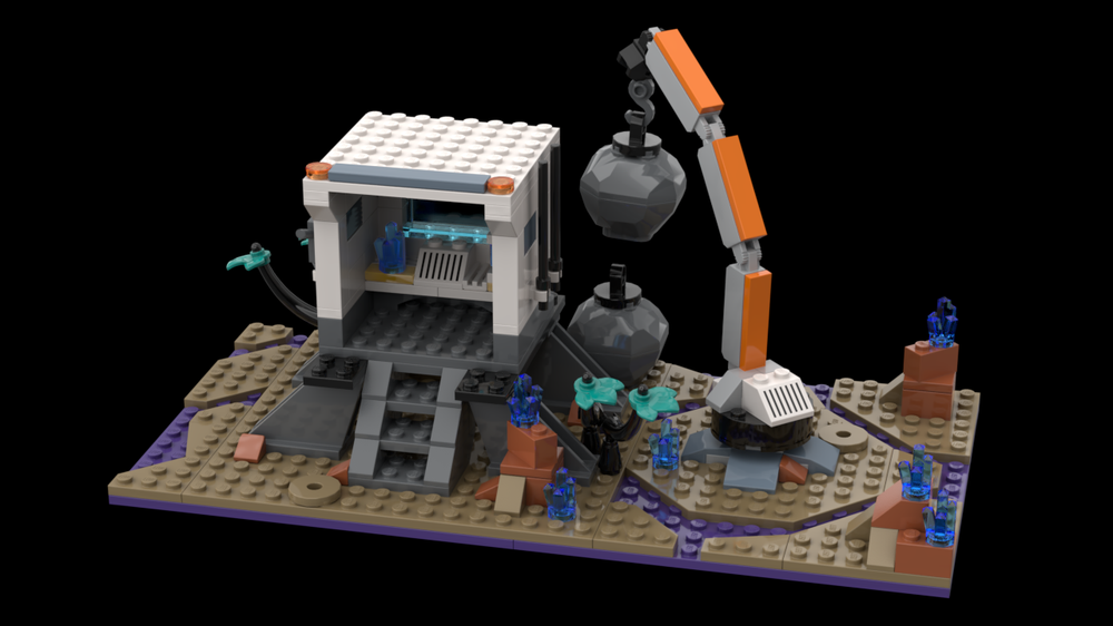 LEGO MOC City Space Reimagined: Spacebase & Asteroid Discovery 60429 by ...