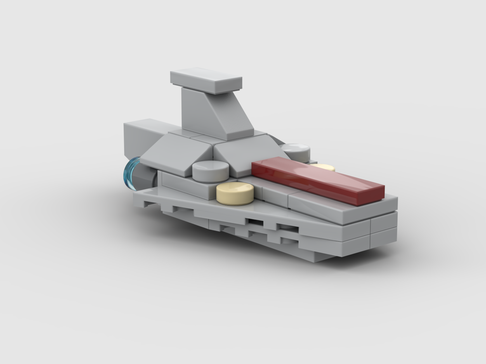 LEGO MOC Mini GAR Acclamator-class Assault Ship by Noah_W | Rebrickable ...