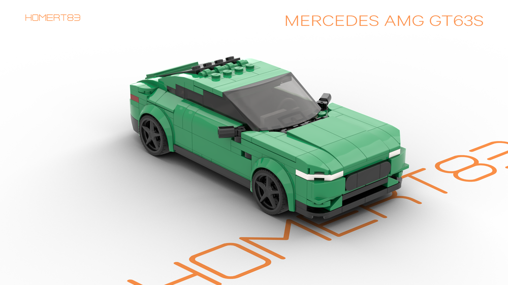 LEGO MOC Mercedes AMG GT63S by homert83 | Rebrickable - Build with LEGO