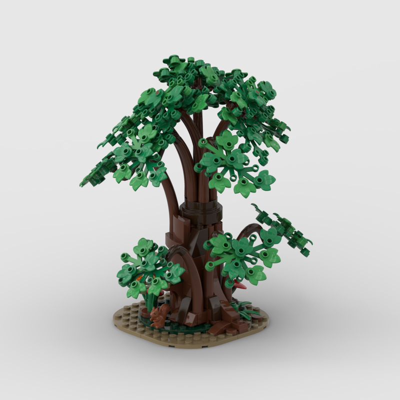 LEGO MOC Tree by Fantasts | Rebrickable - Build with LEGO