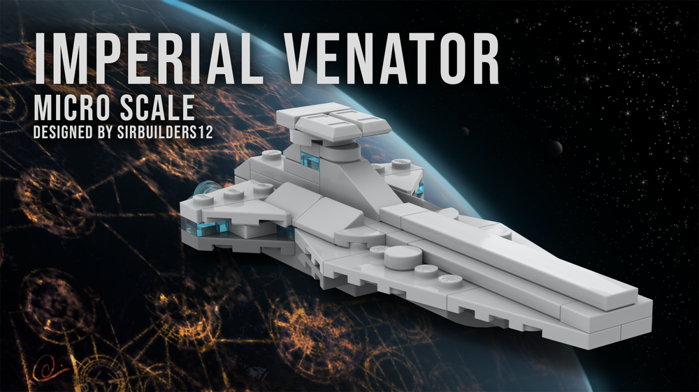 LEGO MOC Microscale Imperial Venator by sirbuilders12 | Rebrickable ...