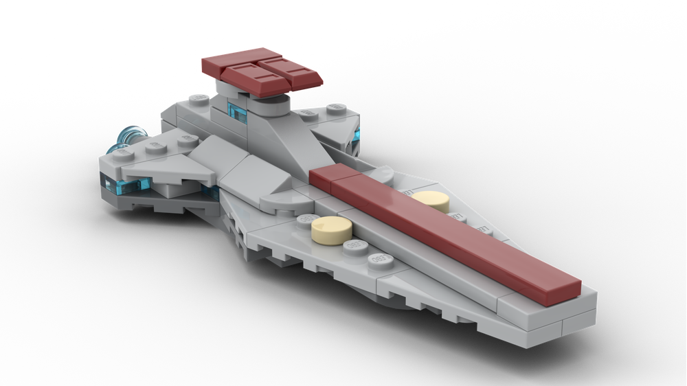 LEGO MOC Microscale Imperial Venator by sirbuilders12 | Rebrickable ...