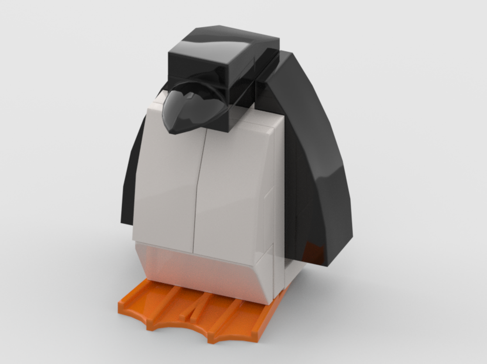 LEGO MOC Penguin by nibman_bricks | Rebrickable - Build with LEGO