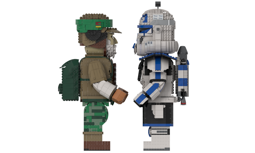 LEGO MOC-169715 Endor Rebel Megafigure (Nik Sant aka Old Captain Rex ...