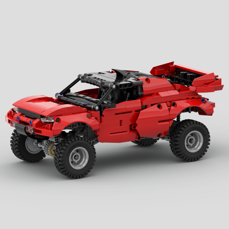 LEGO MOC Barkhan Dakar Racer by Apachaihapachai | Rebrickable - Build ...