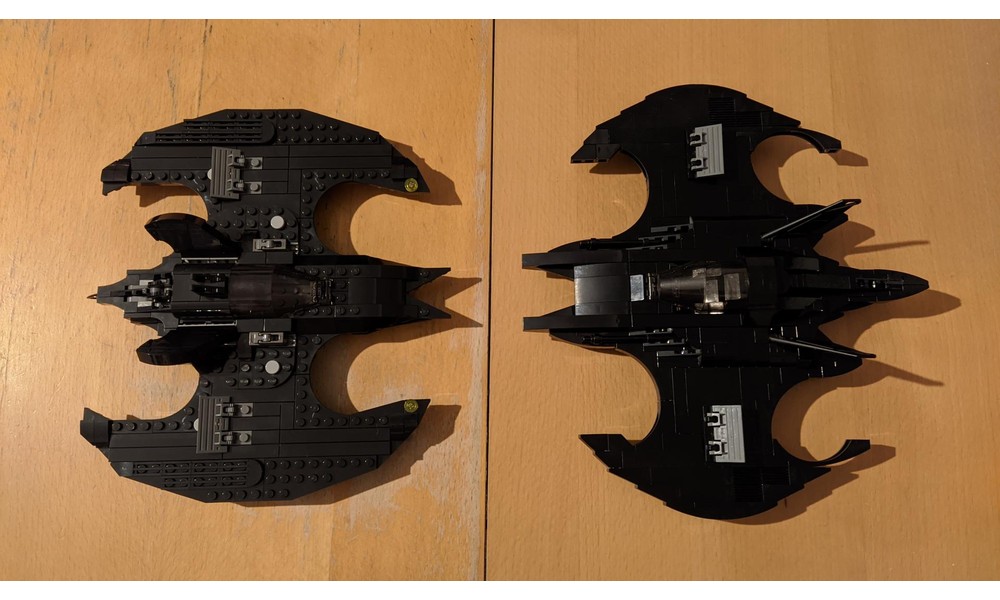 LEGO MOC 76265 MOD Studless Batwing '89 (original design by TransBricks ...