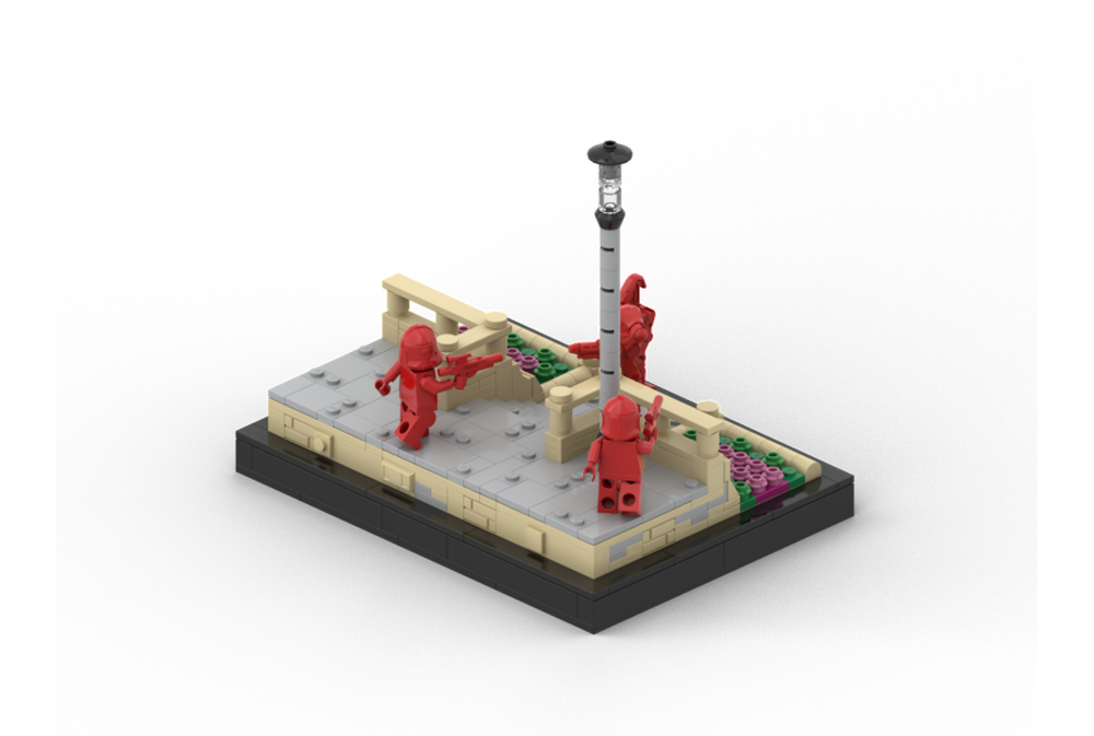 Lego Moc Theed Street By Thelegowolfpack Rebrickable Build With Lego