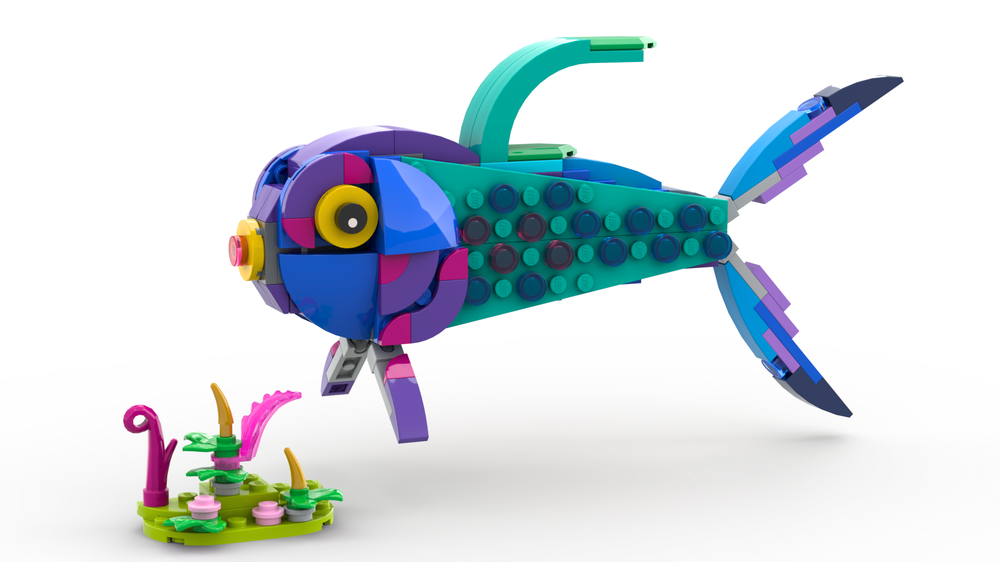 LEGO MOC 31157 Fish by Lenarex | Rebrickable - Build with LEGO