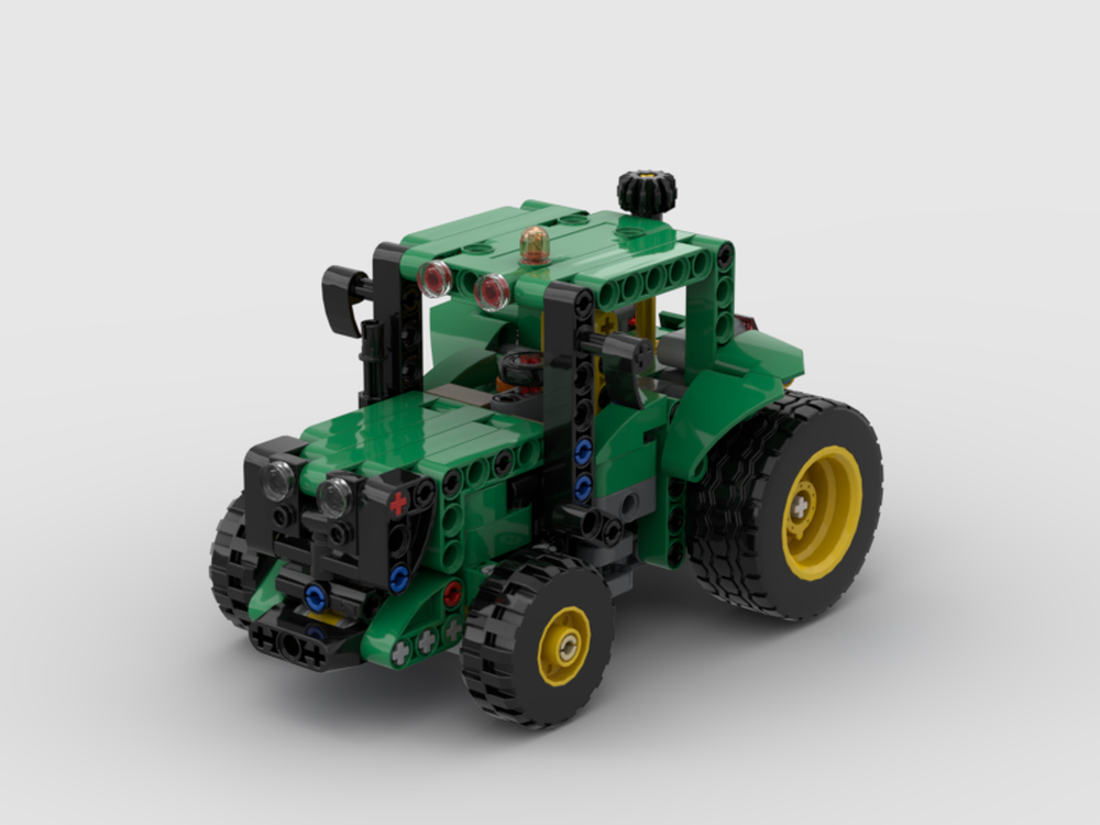 LEGO MOC Tractor / alternative model 42168 by wojwachbricks | Rebrickable - Build with LEGO