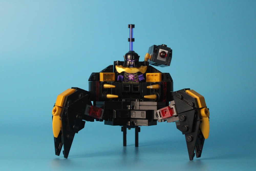 LEGO MOC Ninjago Overlord's Golden Mech by BrickBadWolf | Rebrickable ...