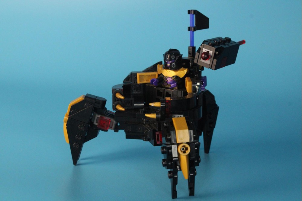 LEGO MOC Ninjago Overlord's Golden Mech by BrickBadWolf | Rebrickable ...