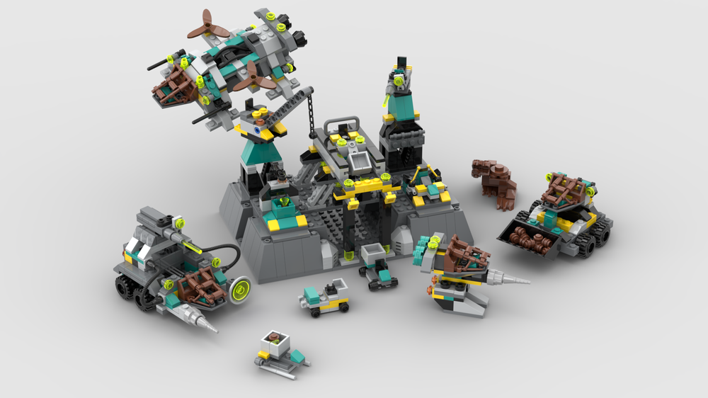 LEGO MOC Mini Rock Raiders Series by robertvii | Rebrickable - Build ...